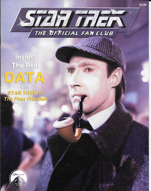 STAR TREK: NEXT Generation Official Fab Club Magazine #65 -- Déc 1989 ...