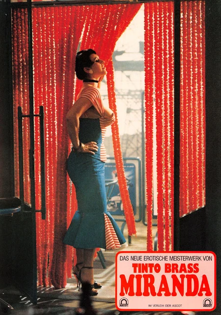 MIRANDA ORIGINAL AUSHANGFOTO Tinto Brass / Serena Grandi / Andrea ...
