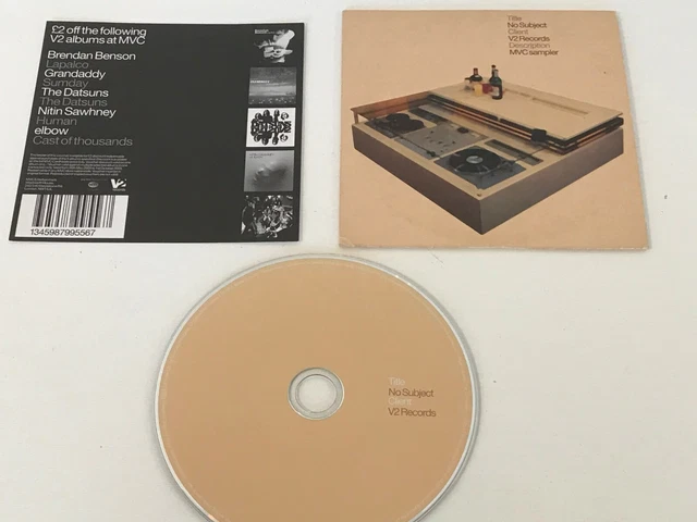 VINTAGE MVC -V2 Records- Cd Mvc Music Sampler Promo Cd £0.49 - PicClick UK