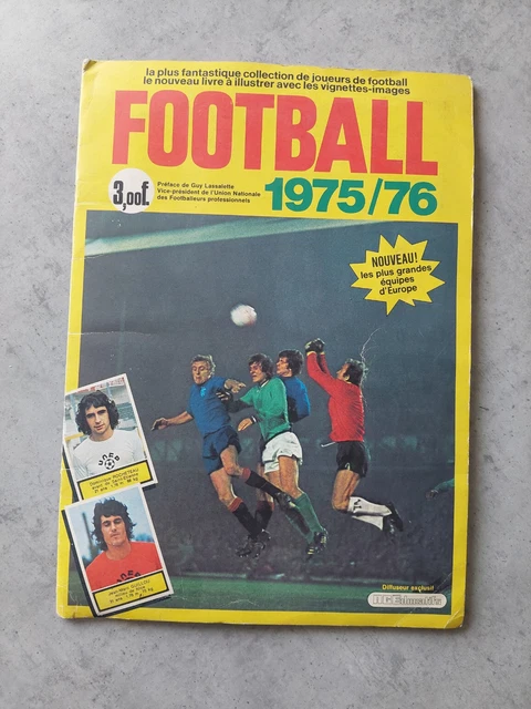 FOOTBALL 1975/76 &LES plus grandes équipes d'Europe" EUR 30,00 ...