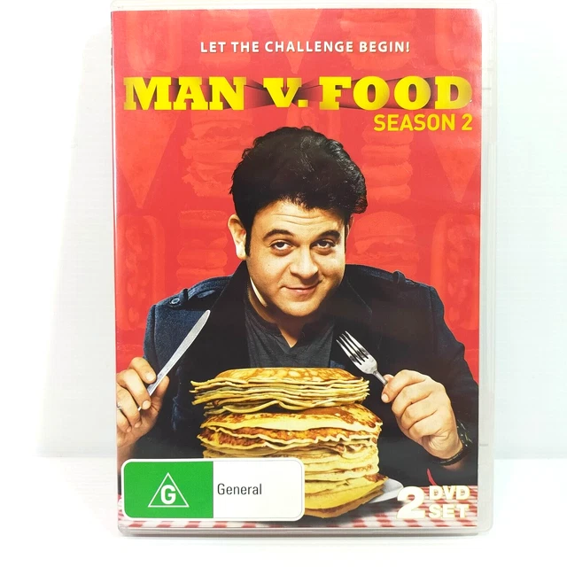 MAN V. FOOD Season 2 DVD 2 Disc Set Region Free 2010 £5.25 - PicClick UK
