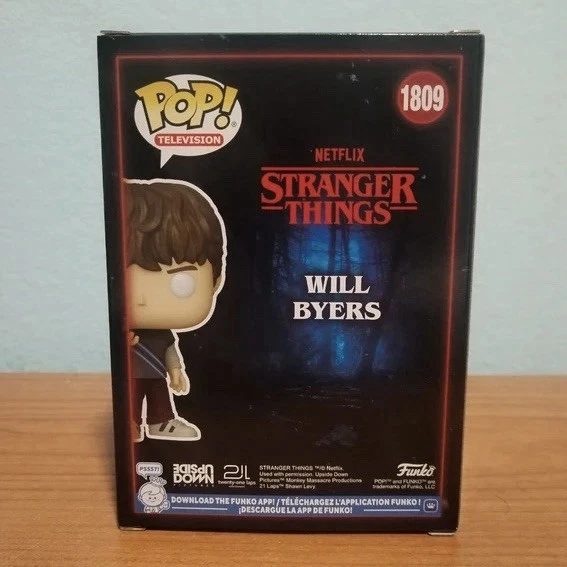 FUNKO POP! WILL Byers #1809 Stranger Things Netflix Exclusive Figure Figurine EUR 39,99 ...