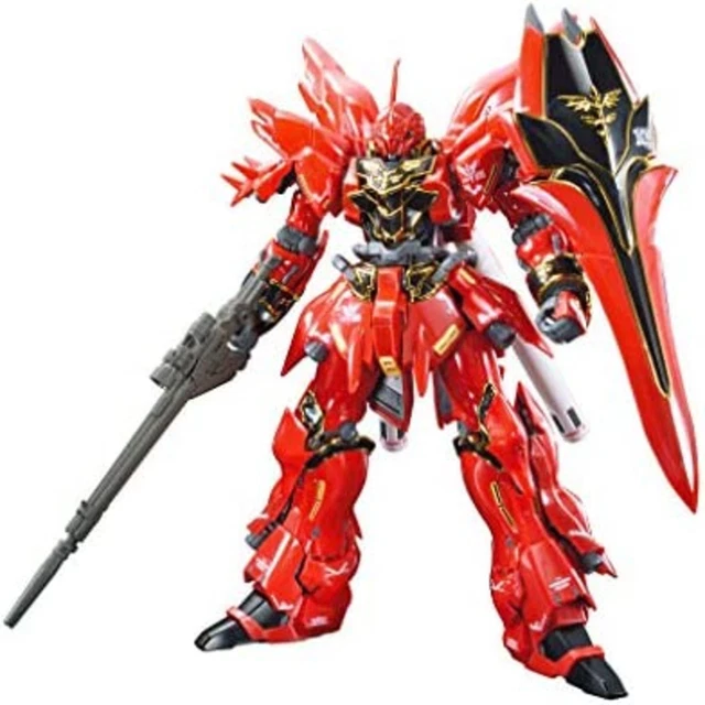 GUNPLA 1/144 BANDAI Gundam RG MSN-06S Sinanju Neo Zeon Mobile Suit ...
