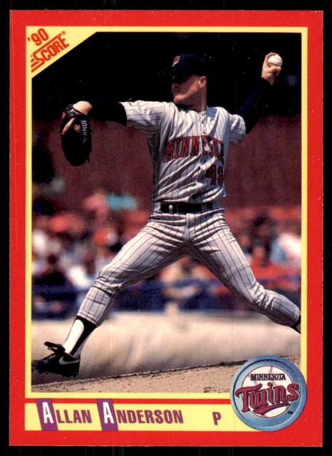 1990 SCORE ALLAN Anderson cartes de baseball #292 EUR 2,20 - PicClick FR