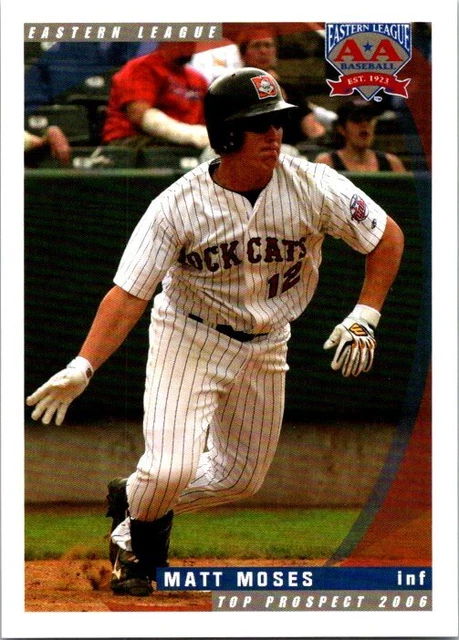 2006 Grandstand Eastern League Top Prospects Nno Matt Moses Eur 3 26
