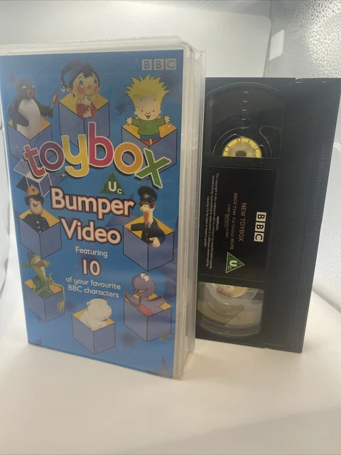 TOYBOX BUMPER VIDEO VHS VIDEO Fireman Sam Postman Pat Oakie Doke ...