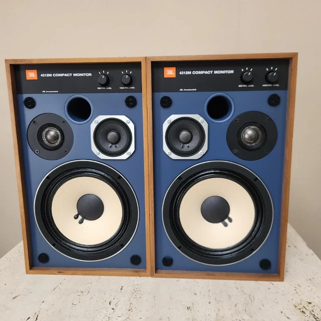 JBL 4312M COMPACT Monitor 3-Way Speakers Pair $1,050.89 - PicClick AU