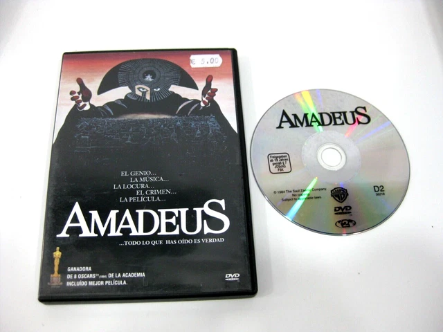 AMADEUS DVD F.MURRAY Abraham Tom Hulce Elizabeth Berridge Simon EUR 16 ...