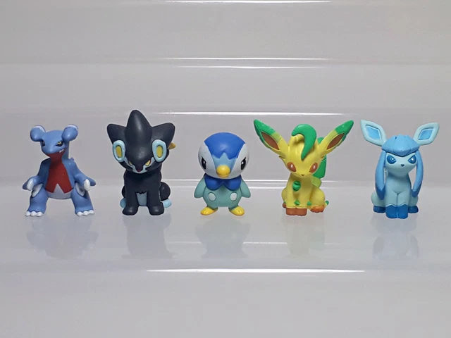 GABITE LUXRAY PIPLUP Leafeon Glaceon Pokemon Joint Palace Figure Bandai ...