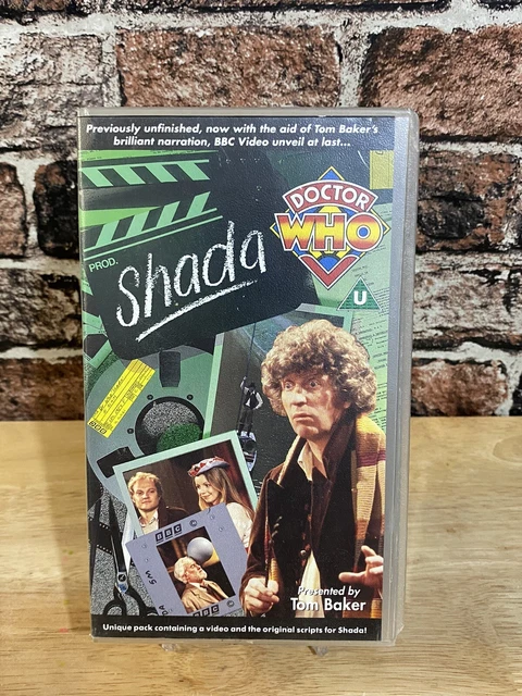 RARE DOCTOR WHO: Shada -Vhs & Script- Tom Baker £14.01 - PicClick UK