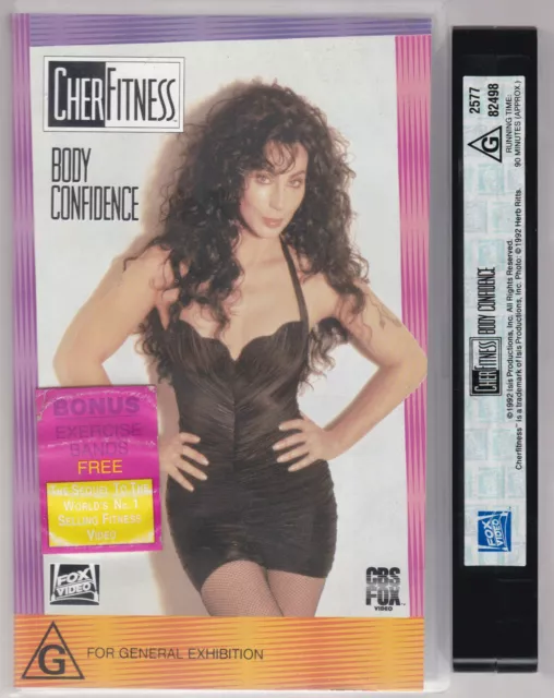 RARE VHS VIDEO Tape CHER FITNESS - BODY CONFIDENCE Vintage 1993 $15.00 ... RARE VHS VIDEO Tape CHER FITNESS - BODY CONFIDENCE Vintage 1993 $15.00 ...