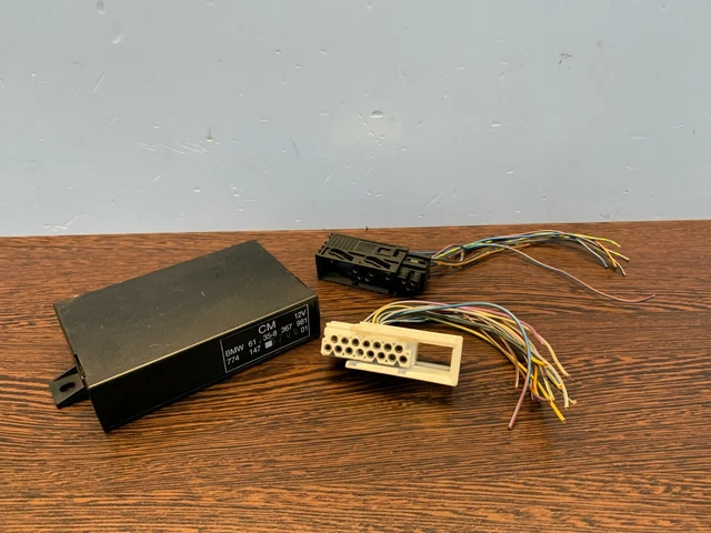 BMW E36 M3 18 Button OBC Check Control Module CM w/ wiring looms - E31 ...