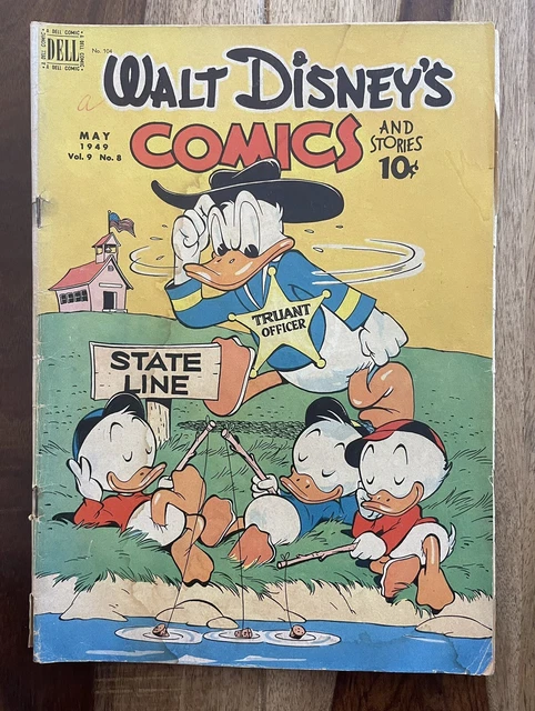 WALT DISNEY'S COMICS Stories #104-106-Two Books-Golden Age-Walt Kelly ...