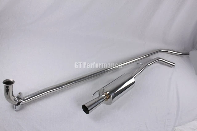 LIGNE ECHAPPEMENT INOX R11 Turbo Renault 50mm Devil coupe Gr.N cone ...