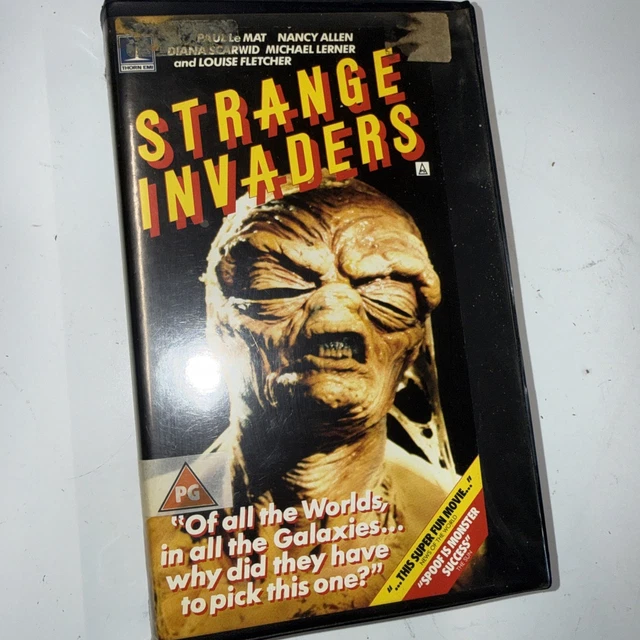 STRANGE INVADERS VHS Thorn EMI Small Box Release £9.00 - PicClick UK