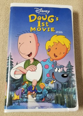DOUG'S 1ST MOVIE Vhs Video Tape Walt Disney Animated Movie JIM JINKINS ...