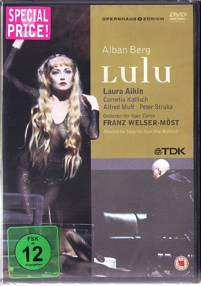 DVD ALBAN BERG: LULU Laura Aikin FRANZ WELSER-MÖST Kallisch Davislim ...