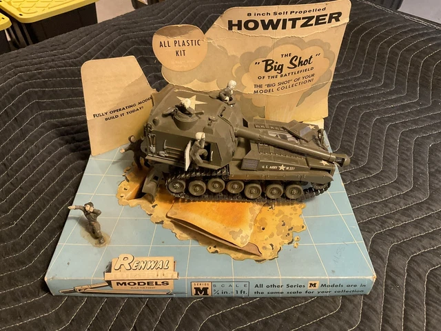 RENWAL MODEL HOWITZER M551 Store Display | The “Big Shot” 8in Self ...
