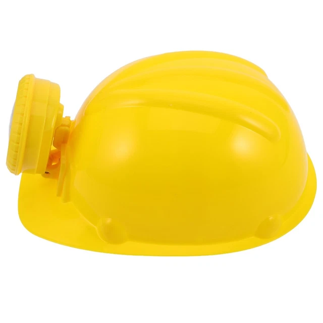 YELLOW CONSTRUCTION HAT Small Simulation Hard Hat Prop For Construction ...