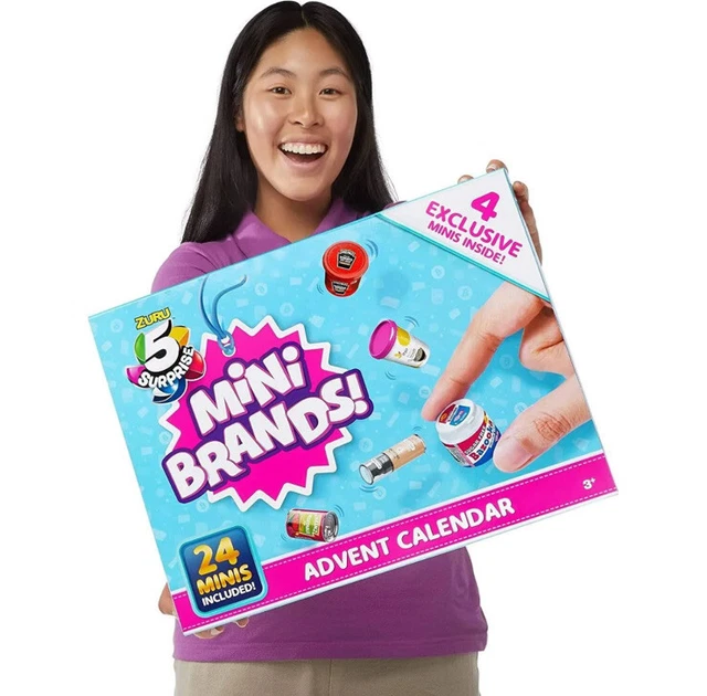 5 SURPRISE MINI Brands Limited Edition Advent Calendar 4 Exclusive ...