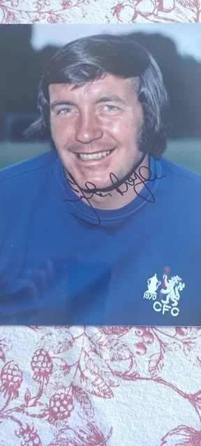 JOHN BOYLE - Chelsea - Hand Signed "Portrait" Photo £4.99 - PicClick UK
