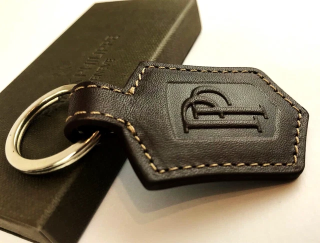 PATEK PHILIPPE PORTE clés clefs original Cuir Argent Key Holder Key ...