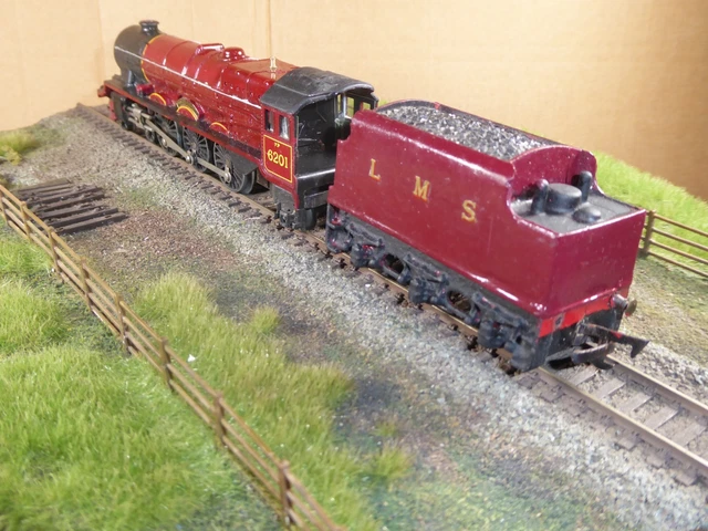 TRIANG 00 GAUGE LMS Princess Class 4-6-2 Steam Loco/Tender no 6201 iLMS ...