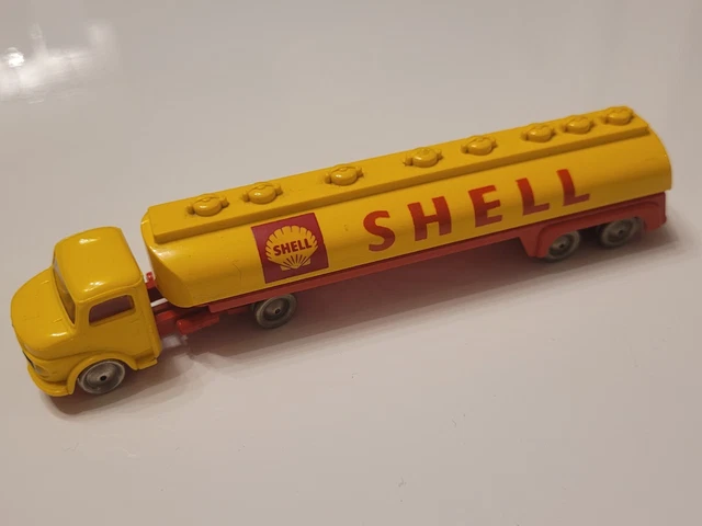 LEGO HO SCALE 1:87 Mercedes Shell Tanker In Near Mint Condition £29.99 ...