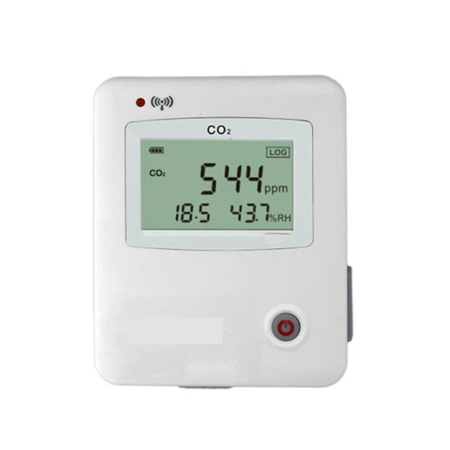 CARBON DIOXIDE CO2 Temperature Humidity Meter Tester Data Logger ...