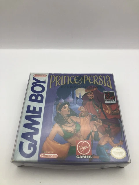 PRINCE OF PERSIA per Nintendo Game Boy con manuale 8 bit retrò NTSC ...