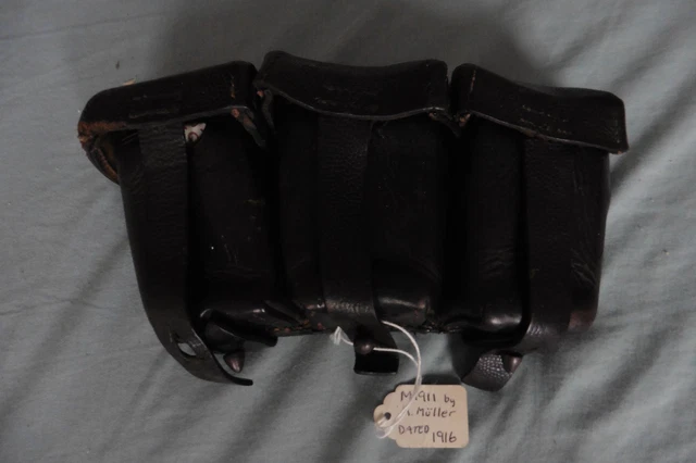 WW1 GERMAN AMMUNITION pouch 1916 dated P1/11 £73.50 - PicClick UK