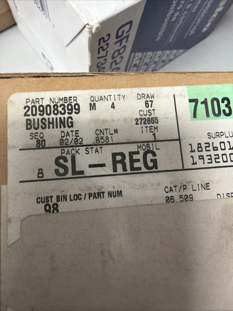 GM GENUINE PARTS 20908399 Bushings - Rack and Pinion Mount Bushing AFCH ...