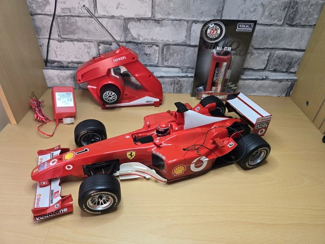 NIKKO REMOTE CONTROL FORMULA 1 FERRARI F2003-GA F1 RC CAR Collectors ...
