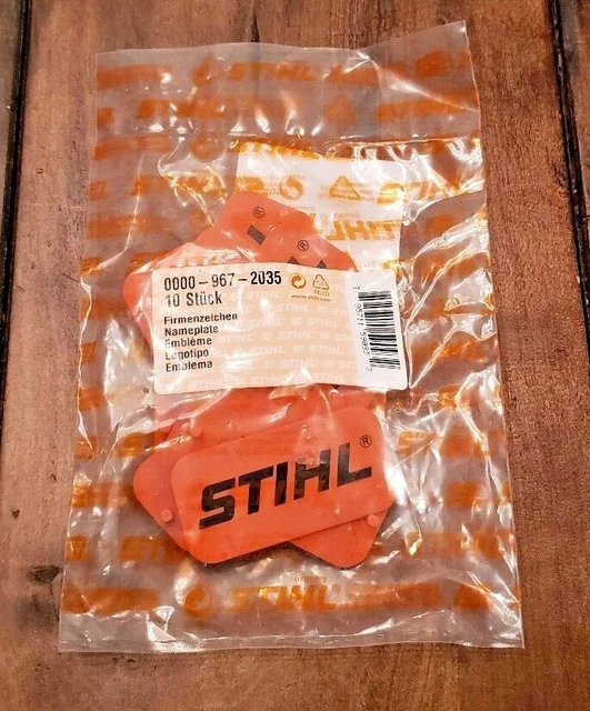 NEW GENUINE STIHL Name Plate 020 021 024 034 MS440 MS460 MS880 0000-967 ...