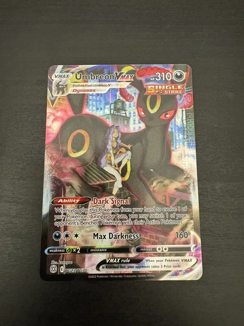 UMBREON VMAX TRAINER Gallery TG23/TG30 Brilliant Stars - Pokémon TCG ...