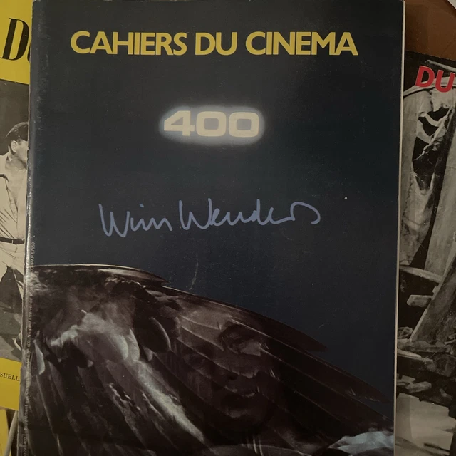 CAHIERS DU CINÉMA n°400 - Wim Wenders - octobre 1987 EUR 23,31 - PicClick FR