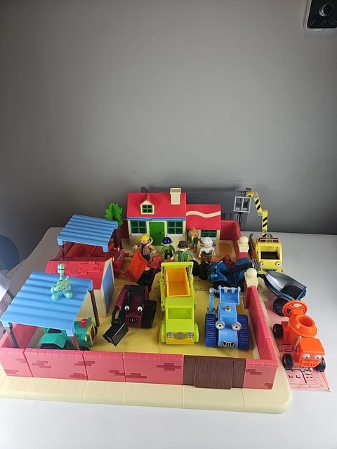 VINTAGE BOB THE Builder Interactive Building Yard Play Set Bundle ...