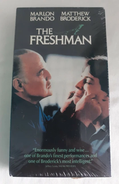 THE FRESHMAN VHS 1991 Marlon Brando Matthew Broderick NEW SEALED £11.99 ...