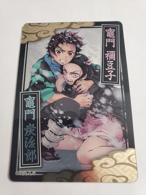 TANJIRO & NEZUKO SSR Demon Slayer Cards EUR 4,07 - PicClick IT