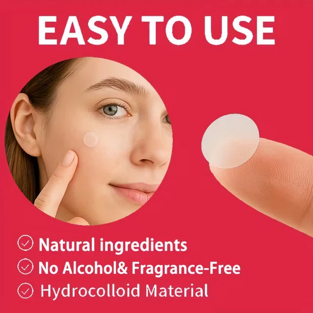 HITWORKER HYDROCOLLOID Pimple Patches | Invisible Spot Dots Acne ...