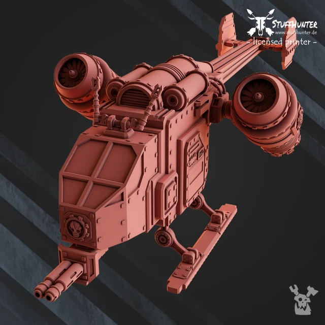 MACHINE CULT - Helicobra - Adeptus Mechanicus 40K Grimdark Hélicoptère ...