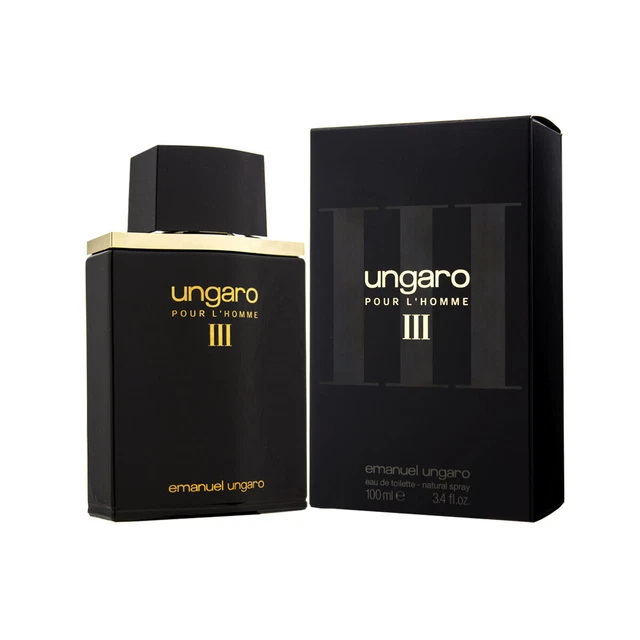 PROFUMO UOMO EMANUEL Ungaro EDT Pour L'homme Iii 100 ml EUR 39,74 ...