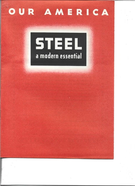 OUR AMERICA STEEL School Book The Coca-Cola Bottling Co. Mcmxlii £3.64 ...
