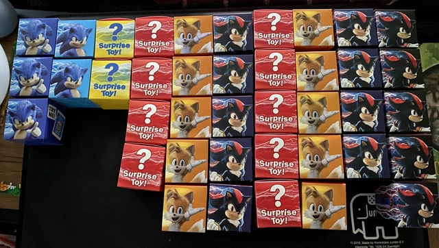 MCDONALDS HAPPY MEAL Toys 2025. Sonic The Hedgehog 40 Plush Ball Toys ...