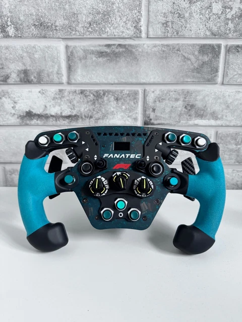 FANATEC CLUBSPORT STEERING Wheel F1 2023 formula v2 carbon paddle ...