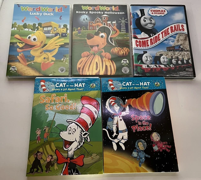 LOT OF 17 Childrens Learning DVDs (PBS Kids, Nick Jr, Disney Jr, Leap ...