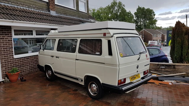 VW T25 POP Top Cap In White Fibreglass £750.00 - PicClick UK