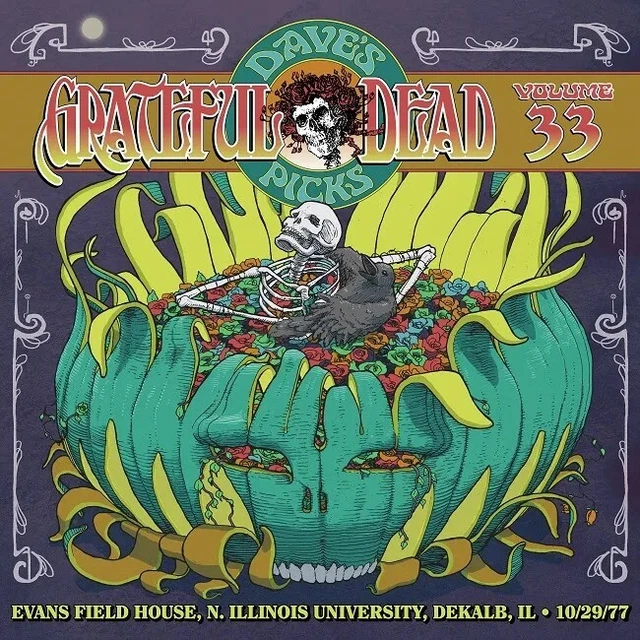Grateful Dead Daves Picks Vol 33 Evans Field House Niu 10 29 77 Cd 3