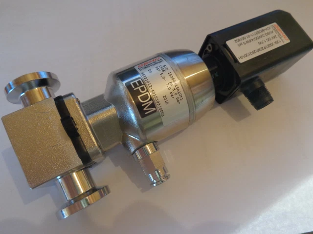 GEMU 650 DIAPHRAGM Valve + Electrical position indicator 1234 Clamp D ...