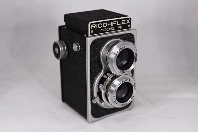 RICOHFLEX MODEL VI Rikenon 80mm F/3.5 TLR Camera Japan £60.32 - PicClick UK